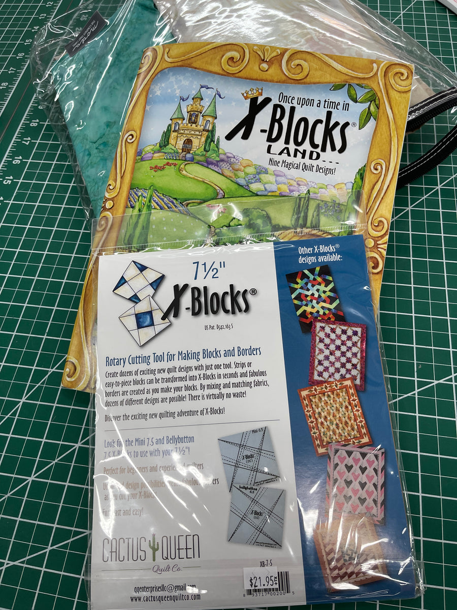 Crown Jewels - X-Block Land approx. 75 X 89 Book & Ruler included in k ...